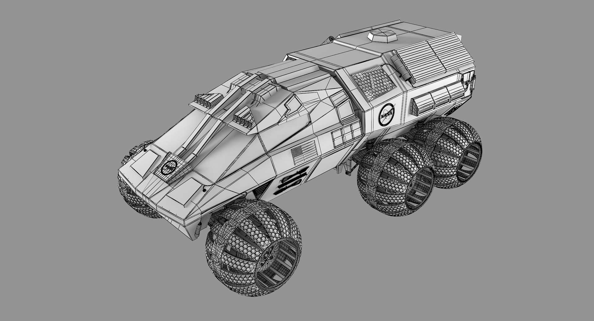 3D Model Nasa Mars Rover - TurboSquid 1175579