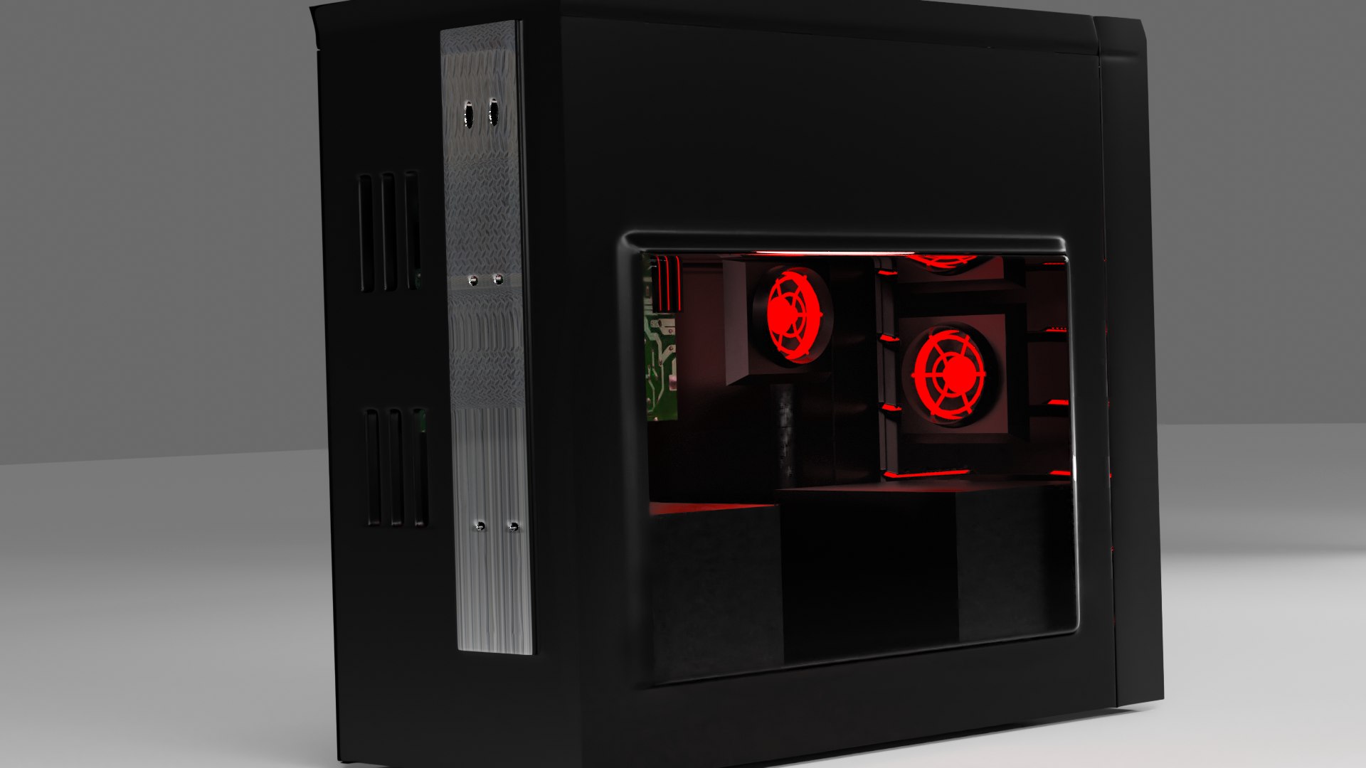 Pc Gaming Case 3D Model - TurboSquid 1552297