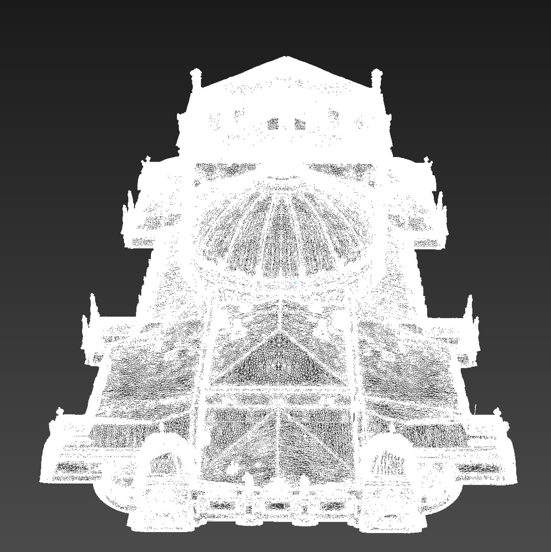 Theater Roof 3D Model - TurboSquid 1410007