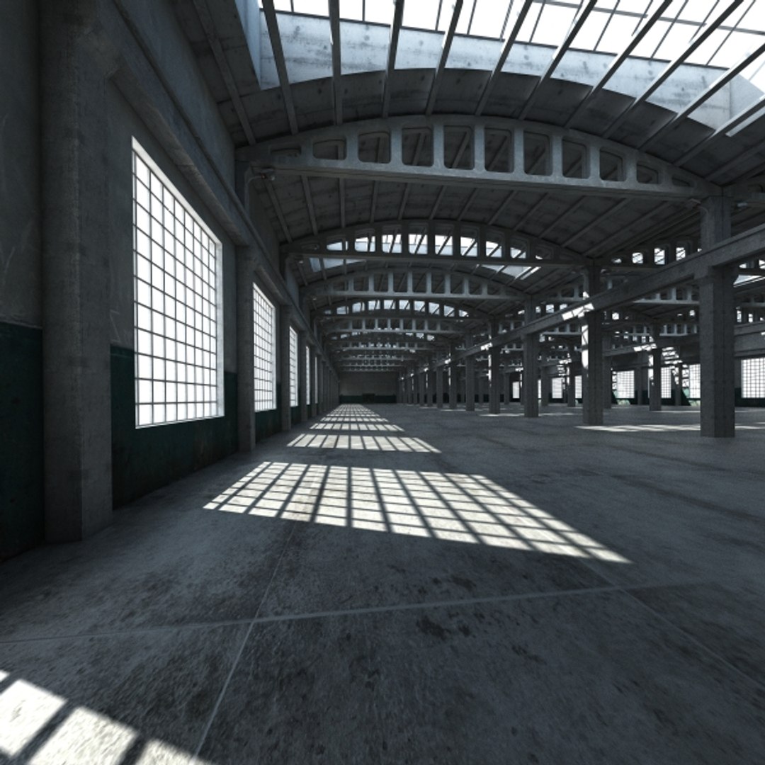 3D Factory Interior Model - TurboSquid 1272918