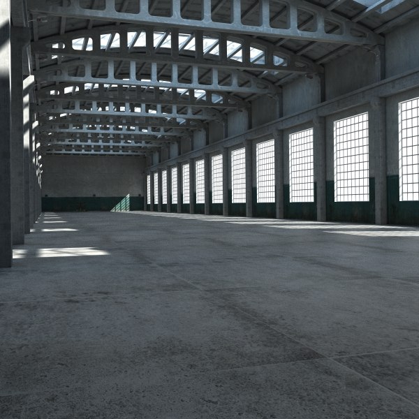 3D factory interior model - TurboSquid 1272918