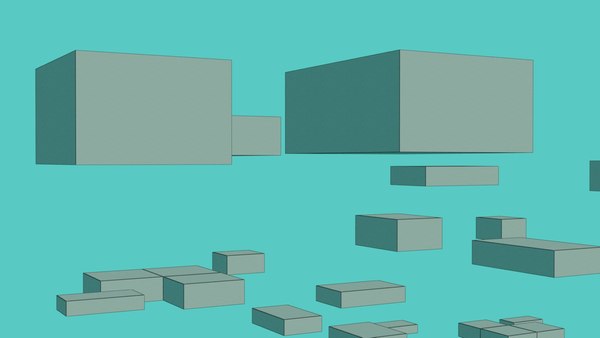 modelo 3d Nubes de Minecraft - TurboSquid 1924961