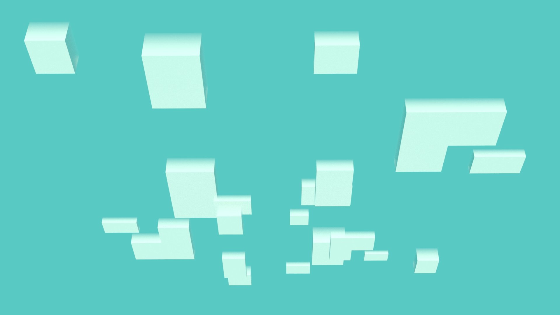 3D Minecraft Clouds - TurboSquid 1924961