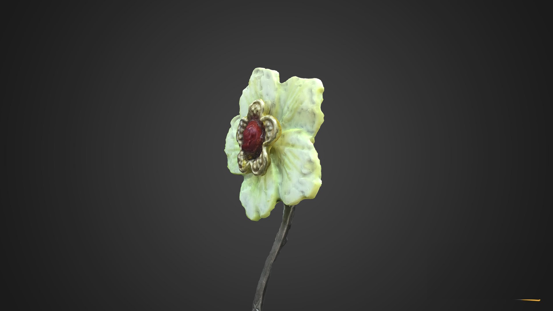Korea Traditional Hairpin Binyeo 3 3D Model - TurboSquid 2015015