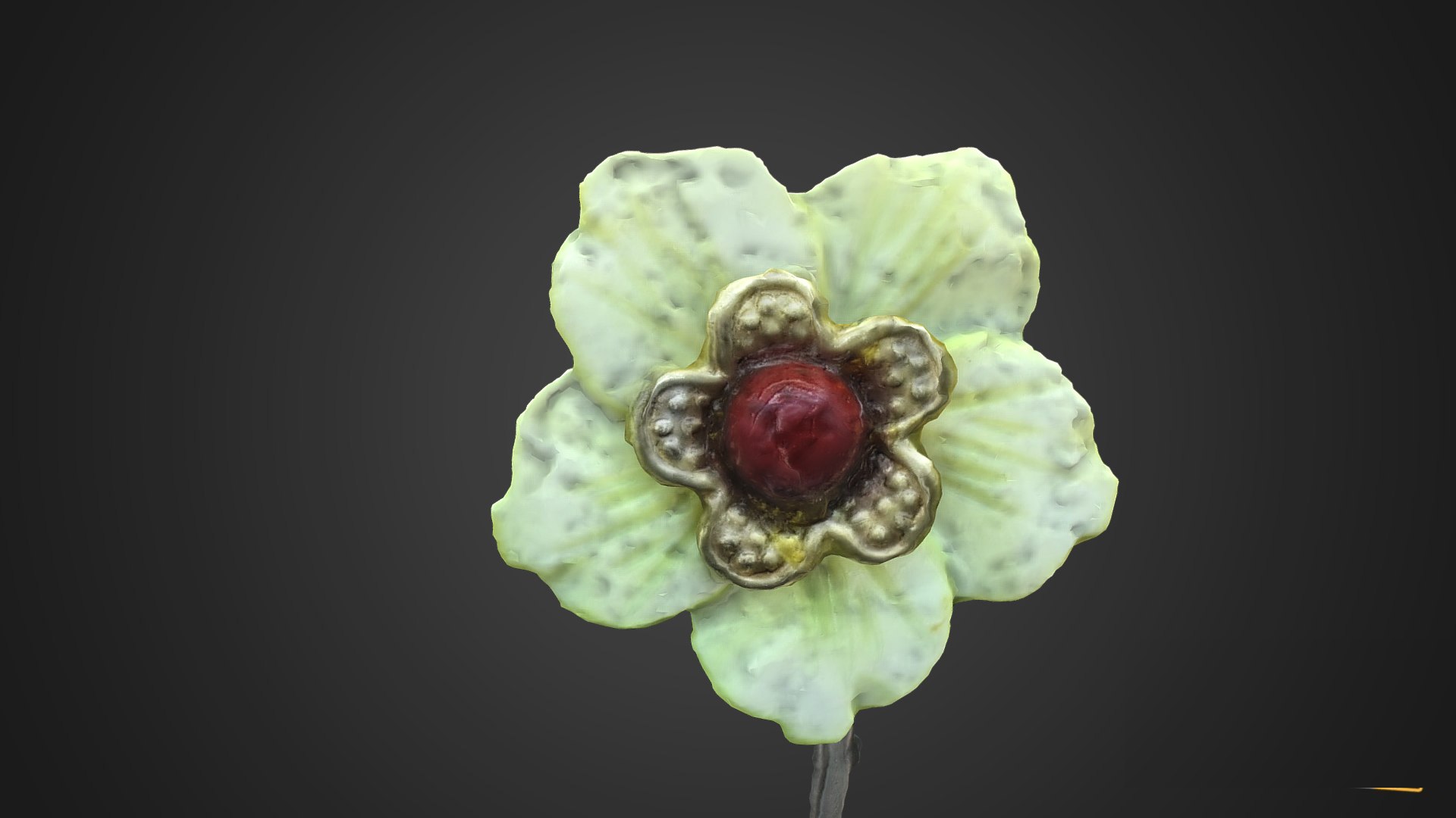 Korea Traditional Hairpin Binyeo 3 3D Model - TurboSquid 2015015