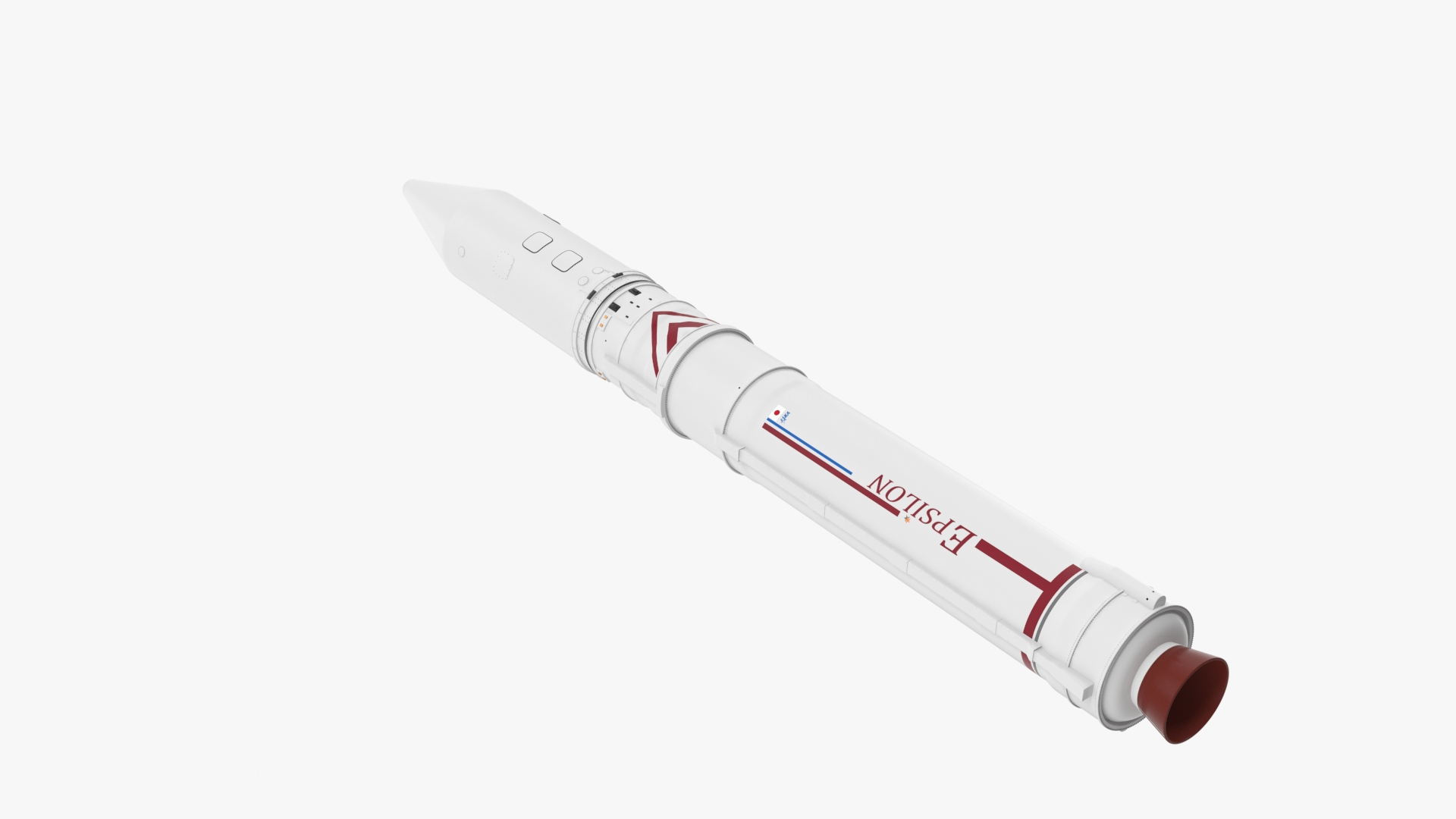 Japanese Epsilon Rocket 3D - TurboSquid 2040470