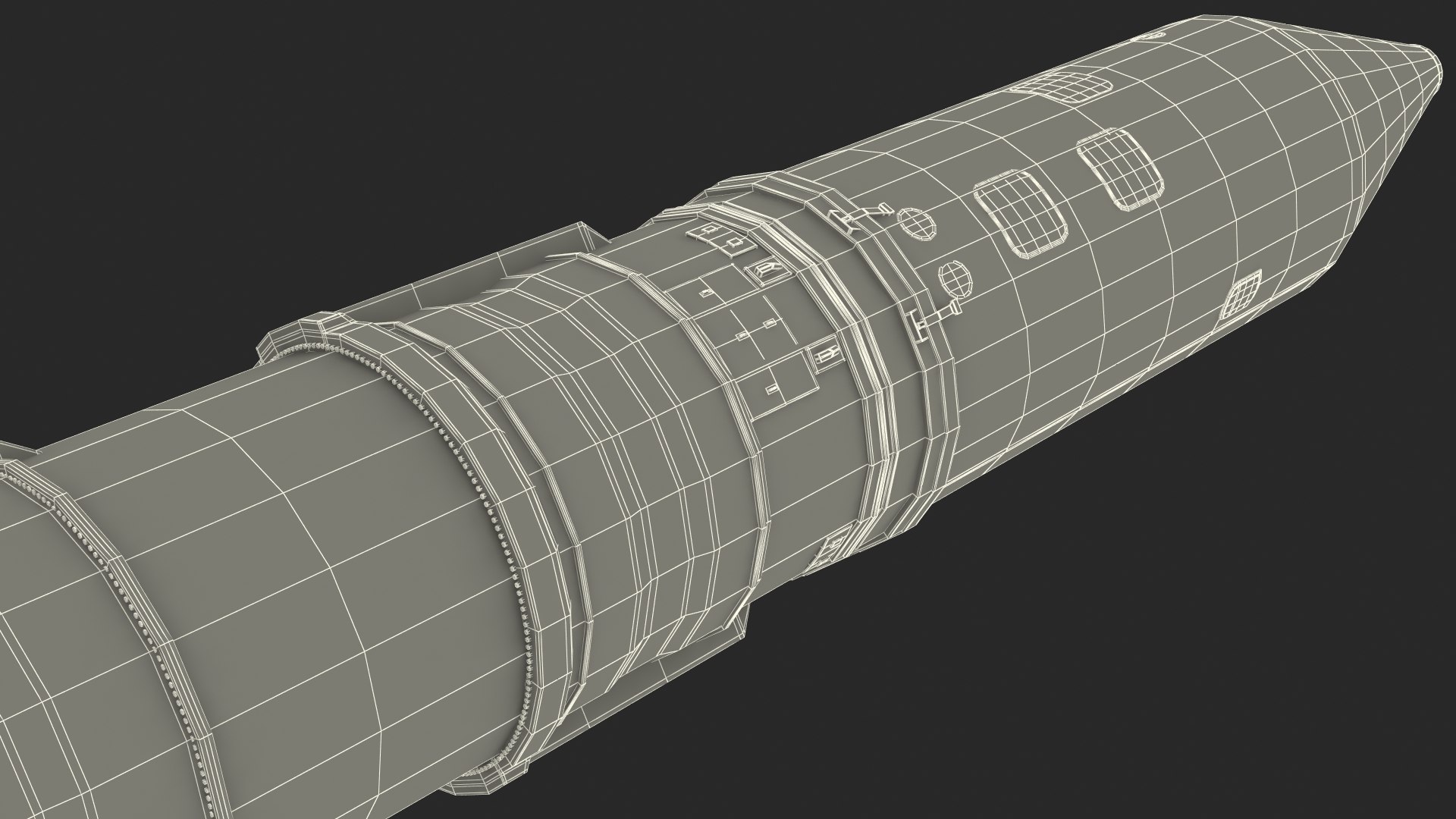 Japanese Epsilon Rocket 3D - TurboSquid 2040470