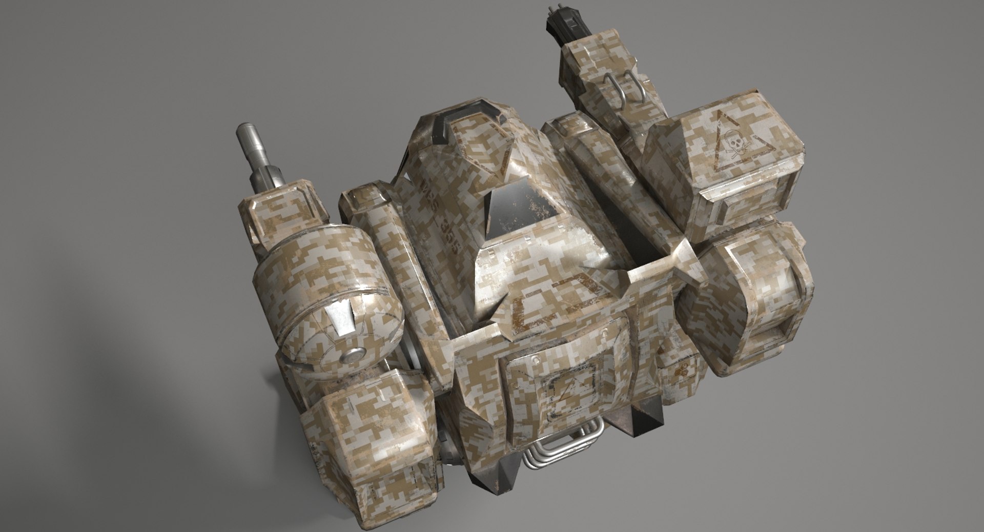 Military Mech Model - TurboSquid 1363908