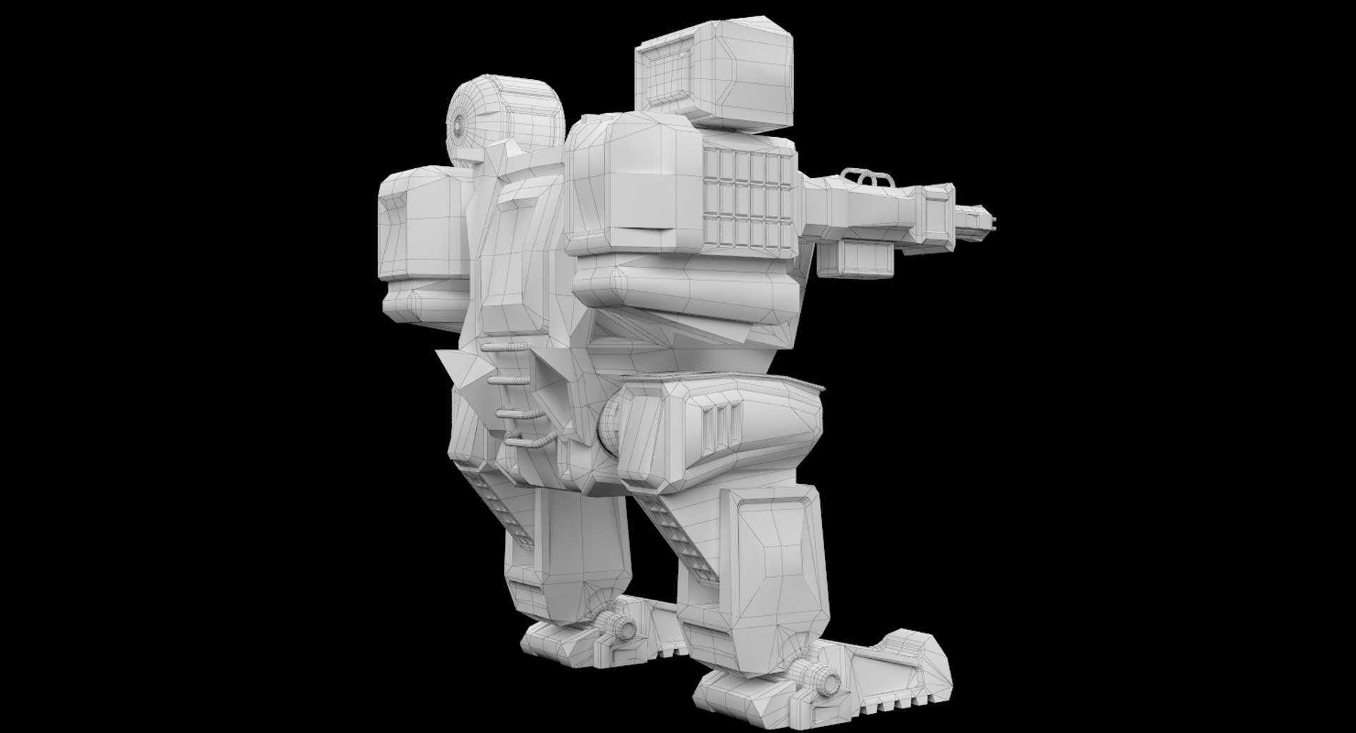 Military mech model - TurboSquid 1363908