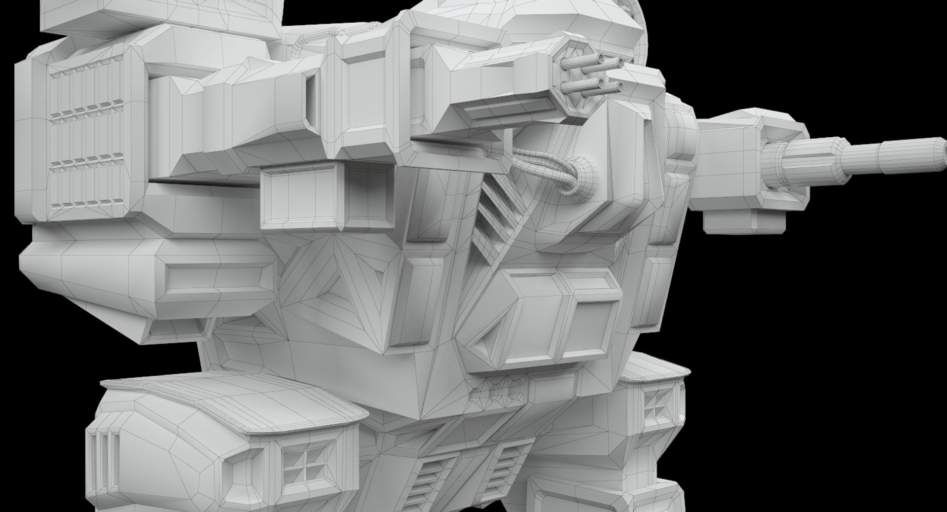 Military mech model - TurboSquid 1363908