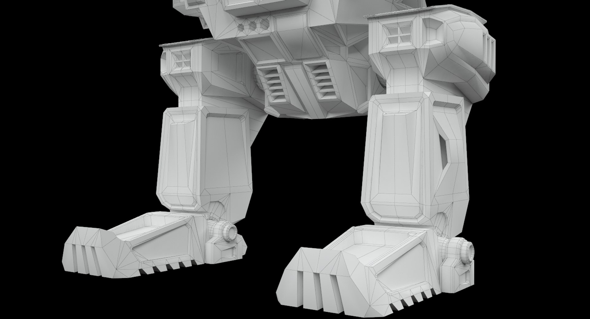 Military mech model - TurboSquid 1363908