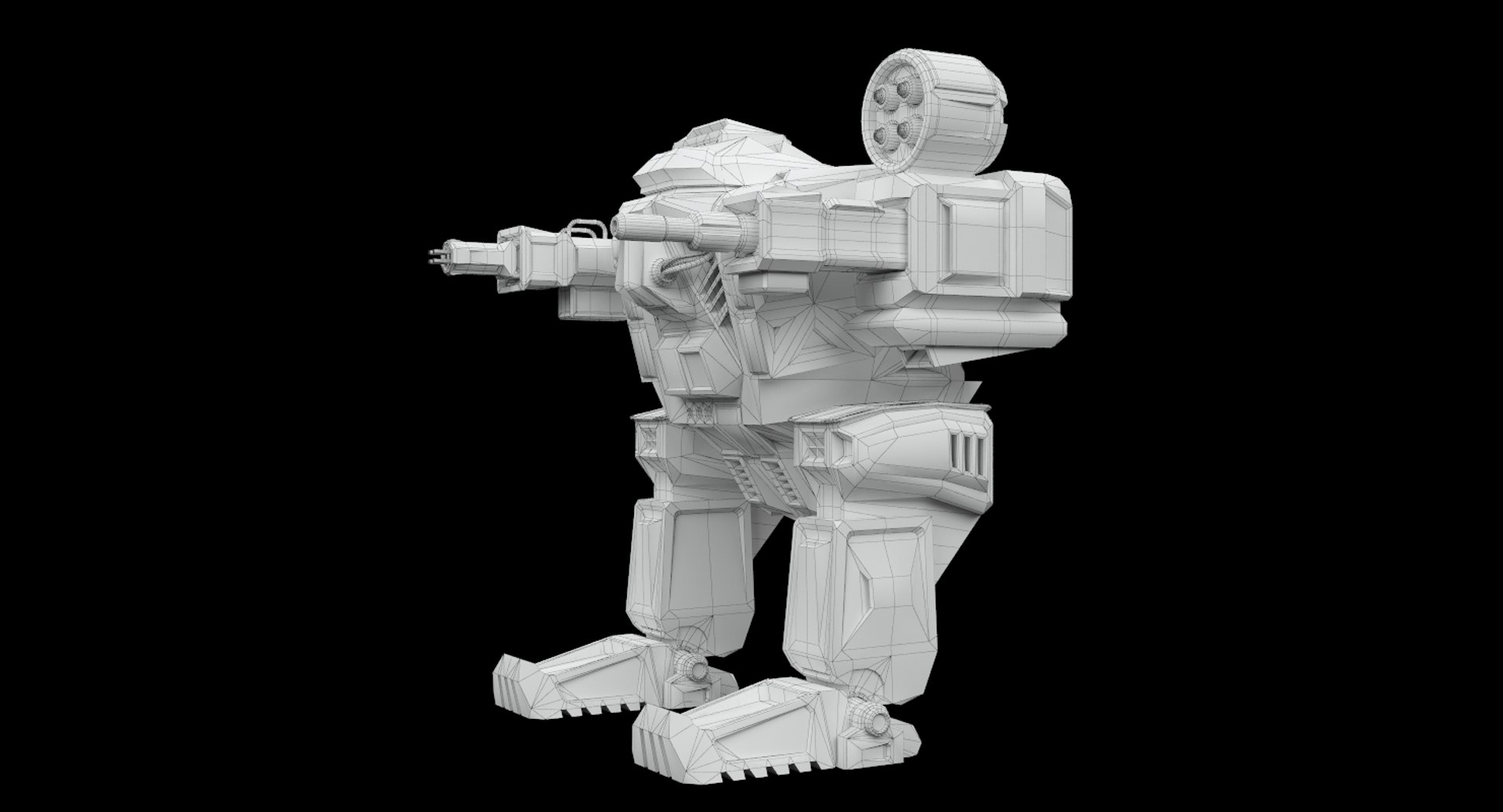 Military mech model - TurboSquid 1363908