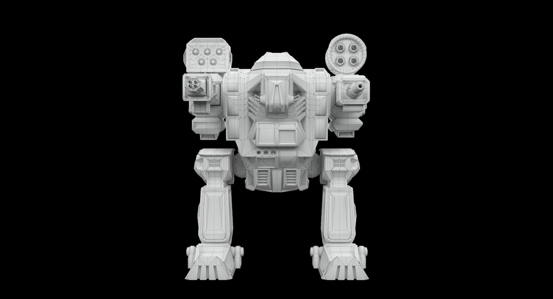 Military Mech Model - TurboSquid 1363908