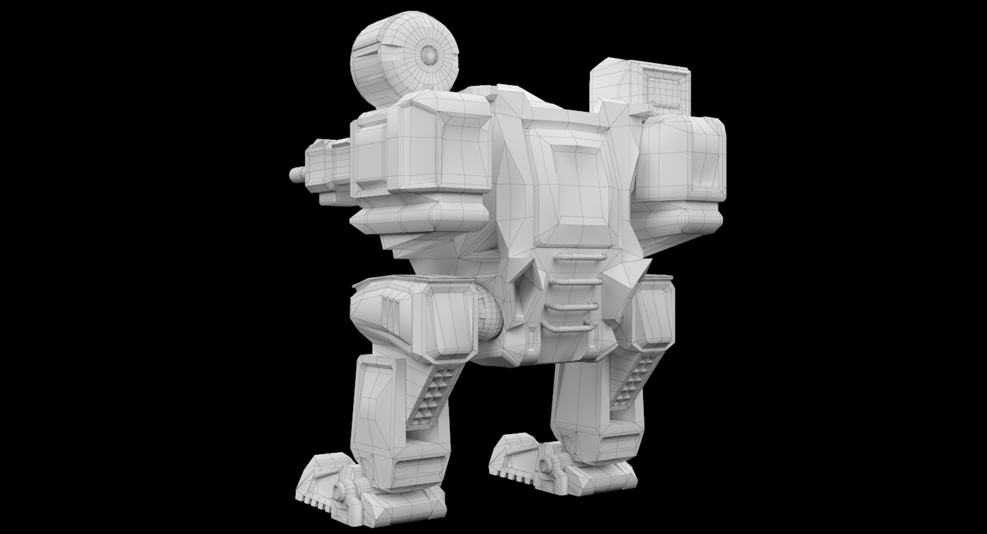 Military mech model - TurboSquid 1363908