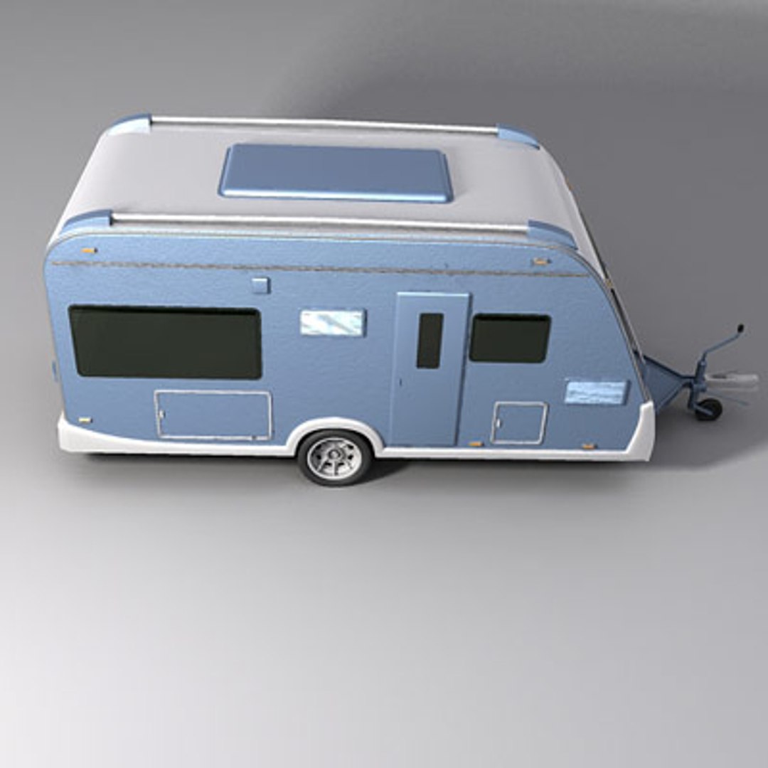 3ds Max Caravan Camper
