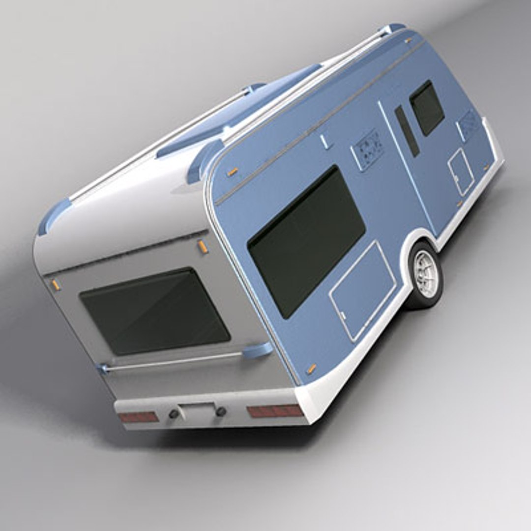 3ds Max Caravan Camper