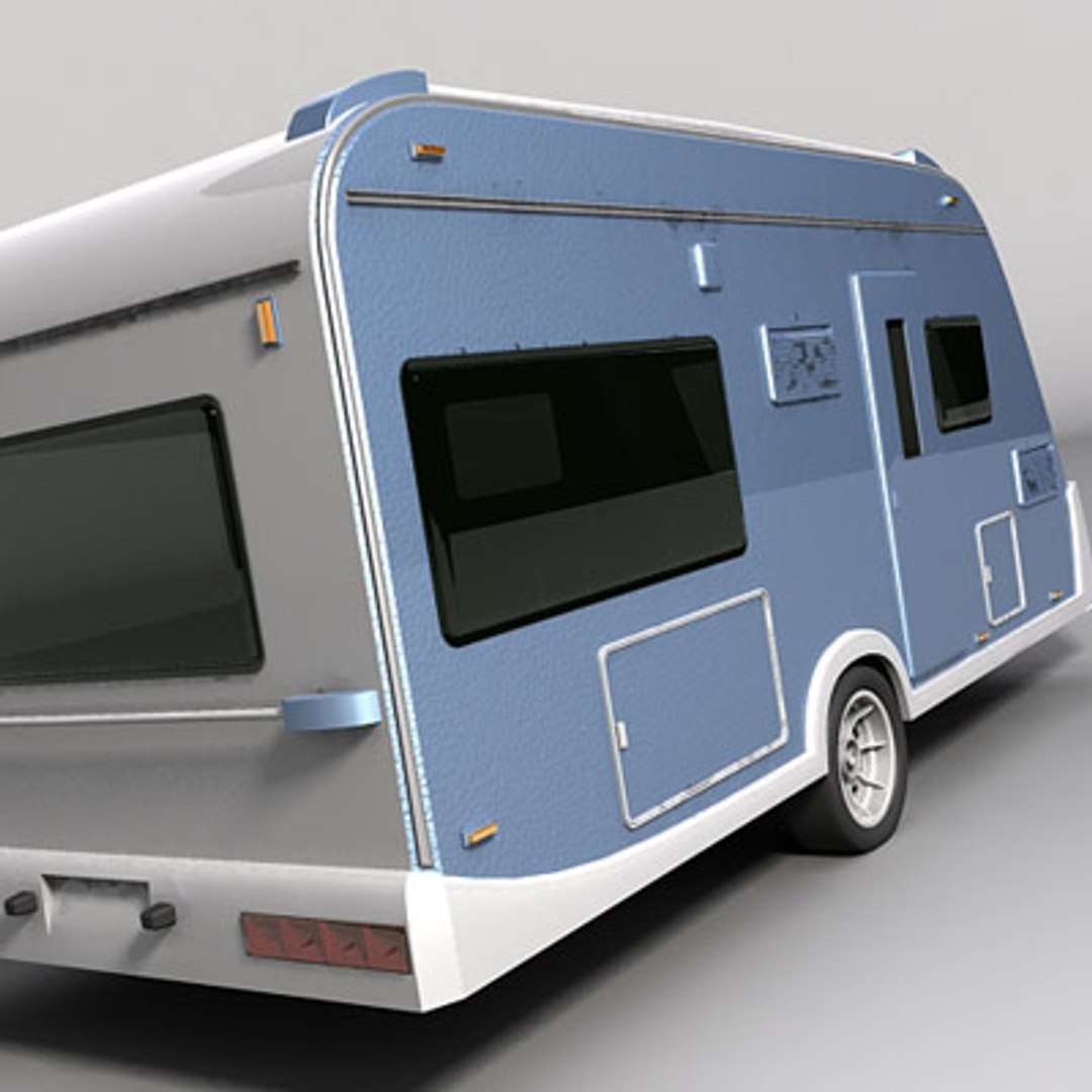 3ds Max Caravan Camper