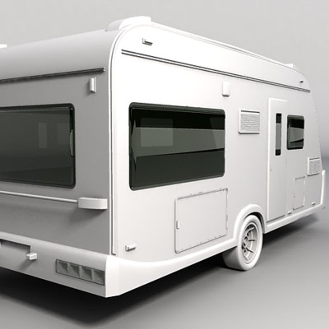 3ds Max Caravan Camper