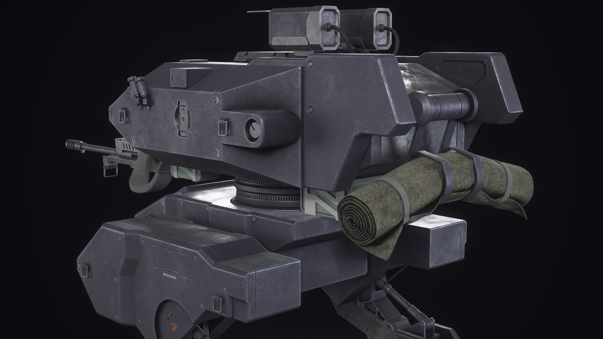 3D War Robot Model - TurboSquid 1941769