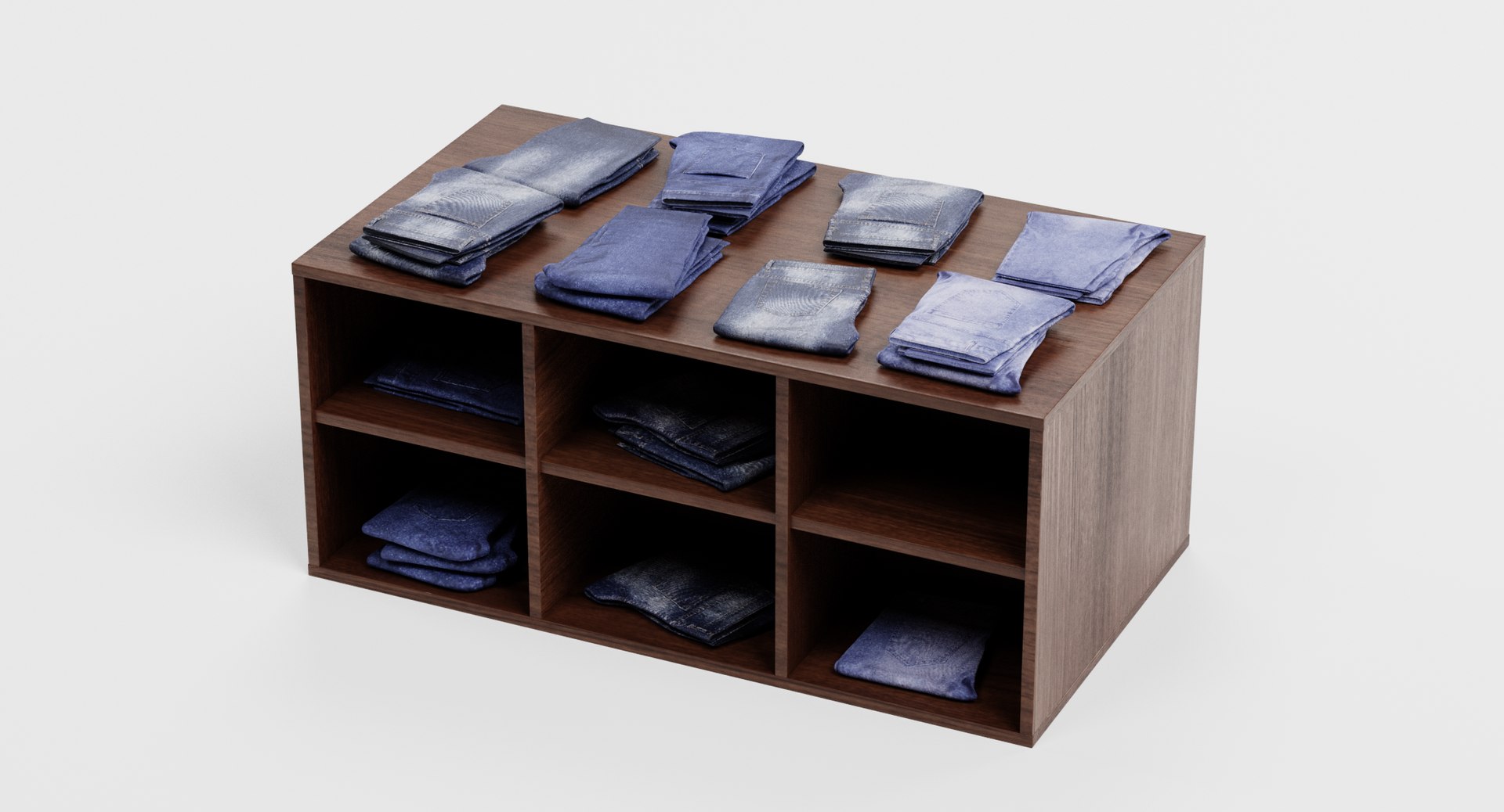 3D stand jeans - TurboSquid 1416940