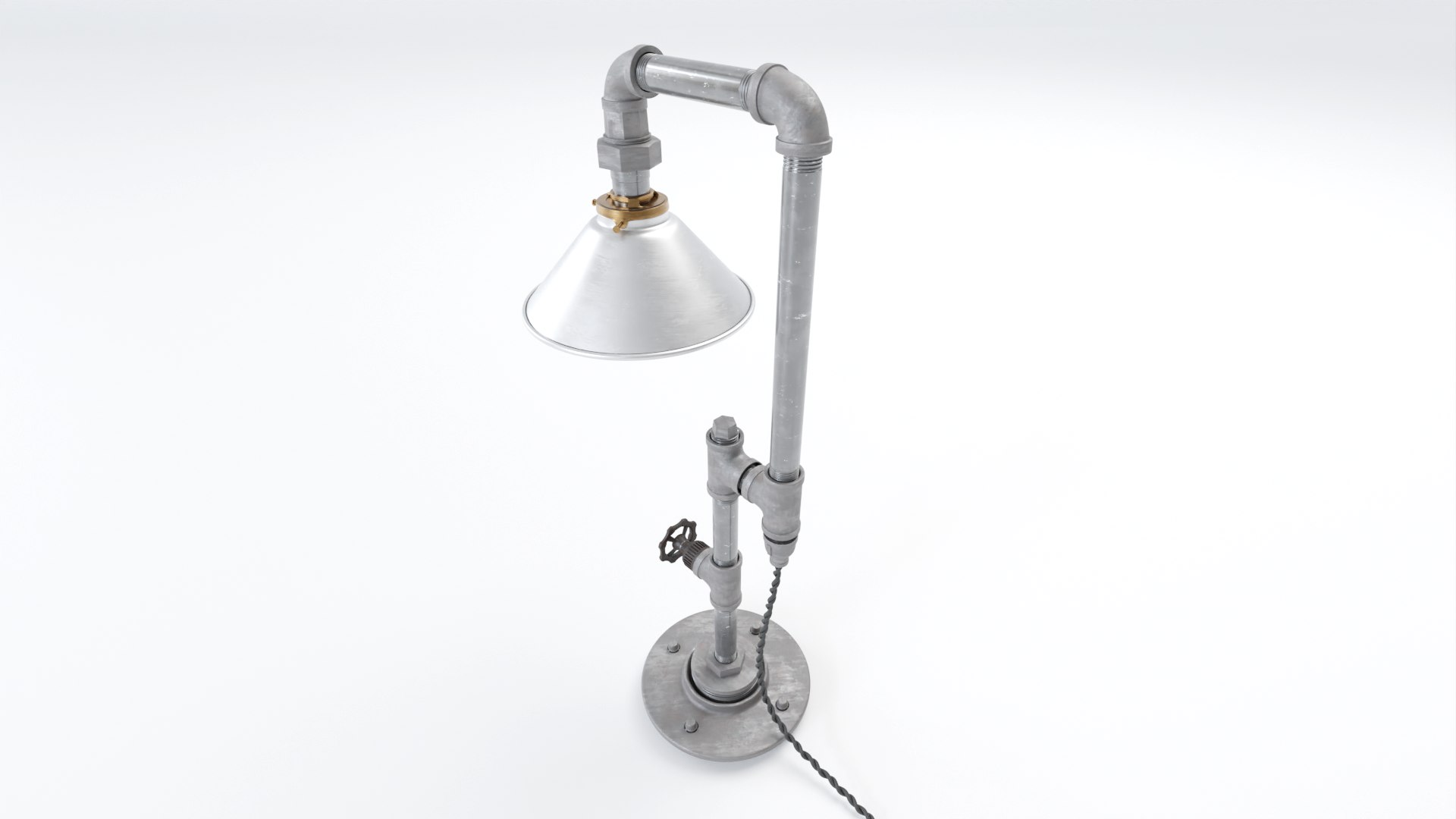 3D Industrial Tube Lamp Model - TurboSquid 2097649