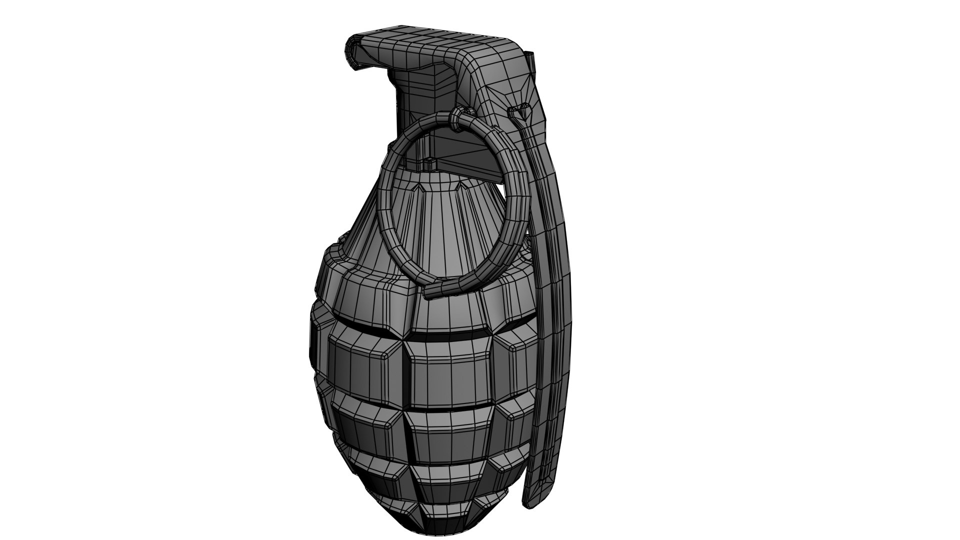 3D Mk2 Grenade - TurboSquid 2308206