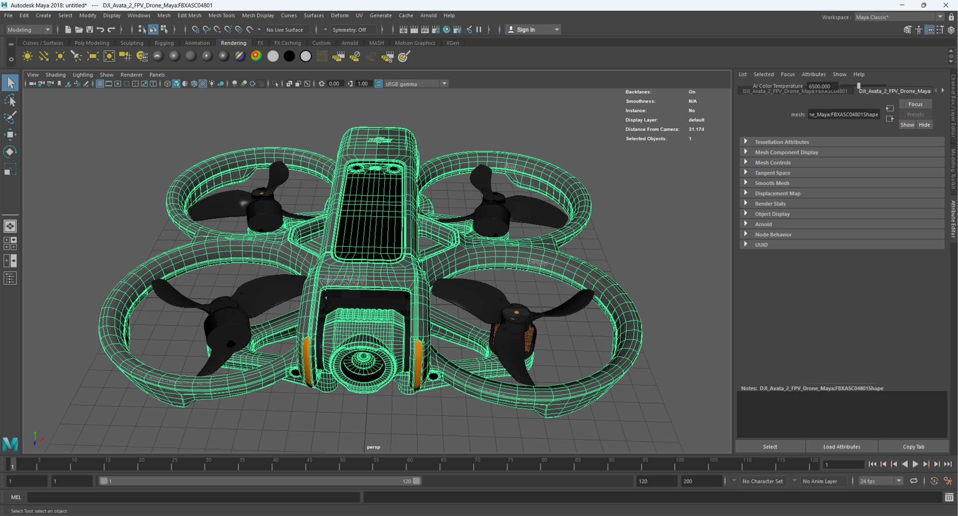 3D DJI Avata 2 FPV Drone - TurboSquid 2434600