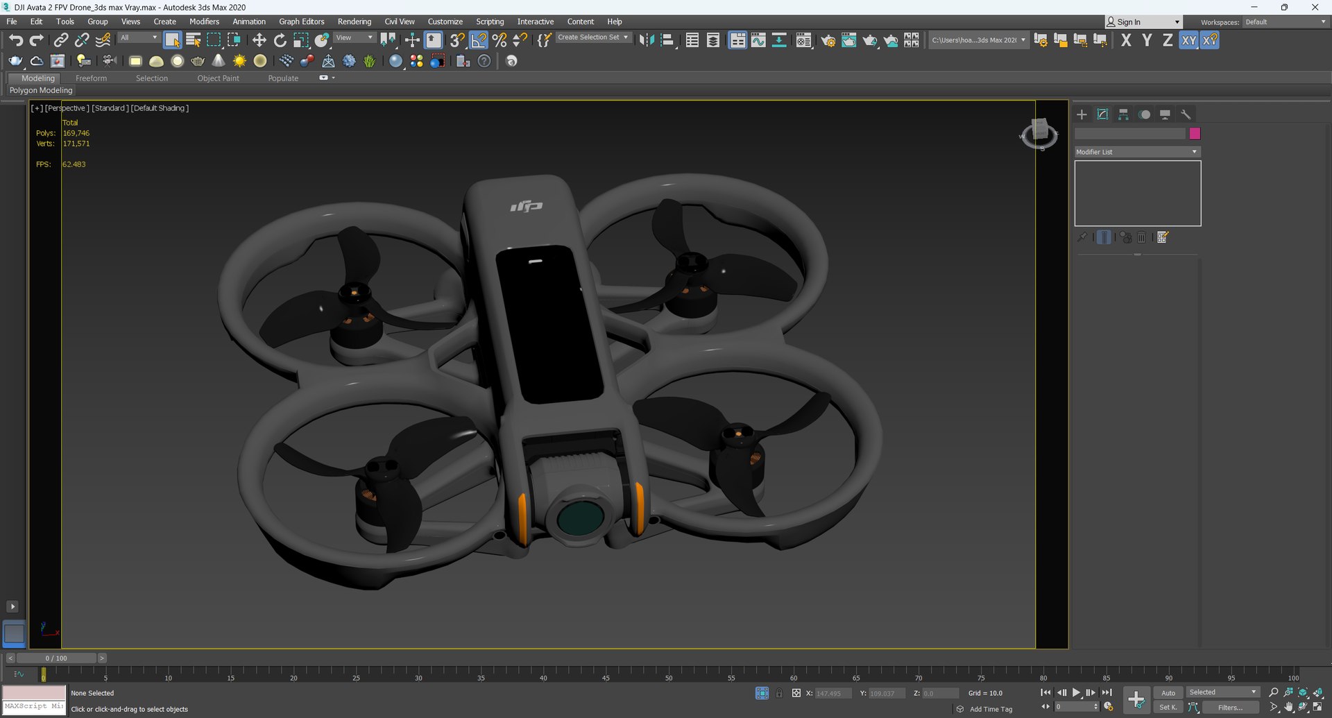 3D DJI Avata 2 FPV Drone - TurboSquid 2434600