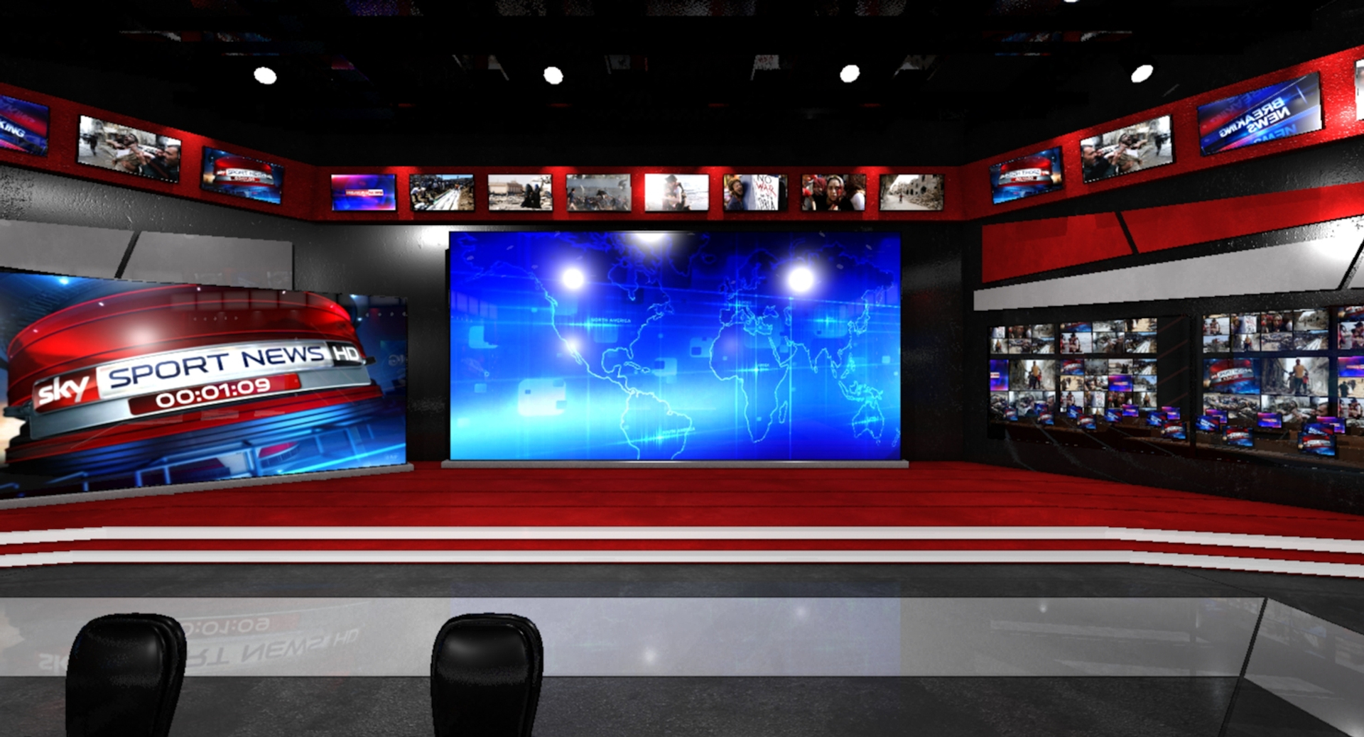 Virtual Set Studio 3d Obj