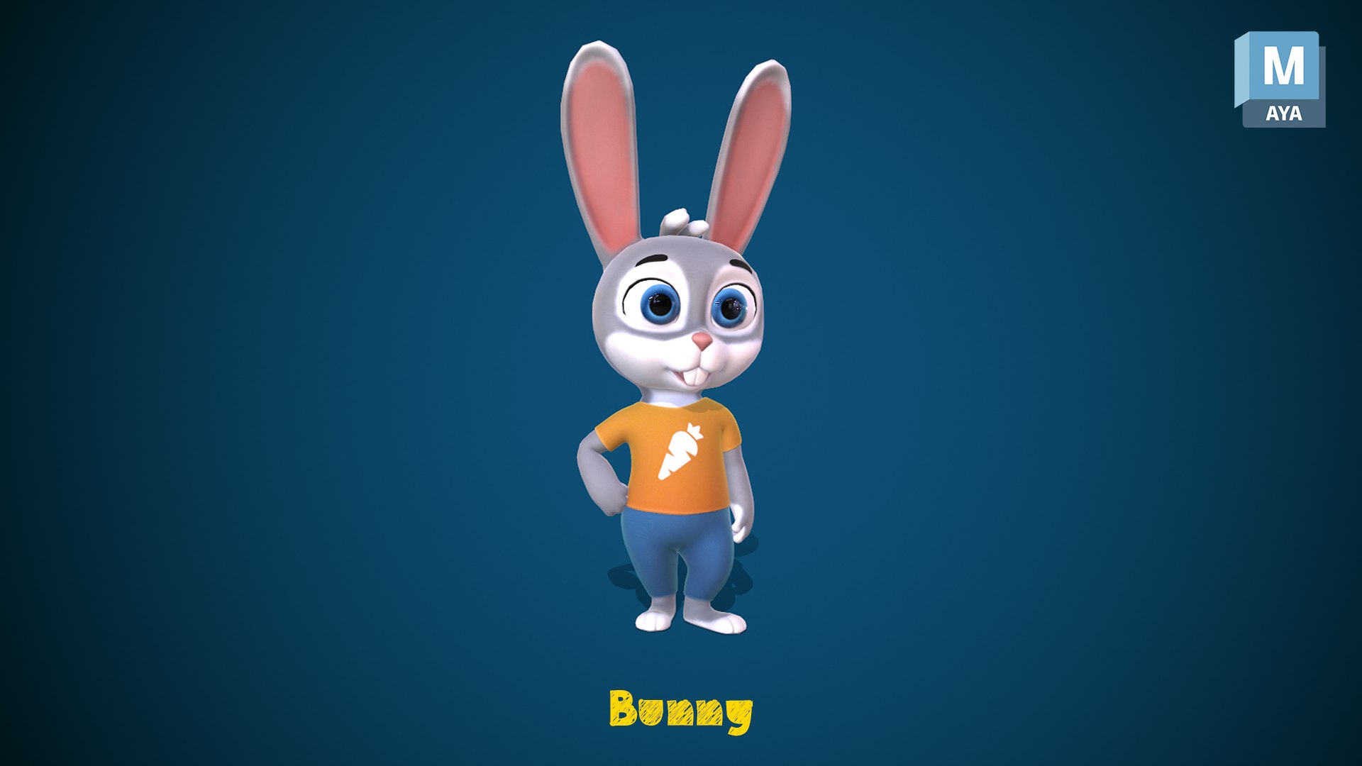 3D Bunny - TurboSquid 2287928