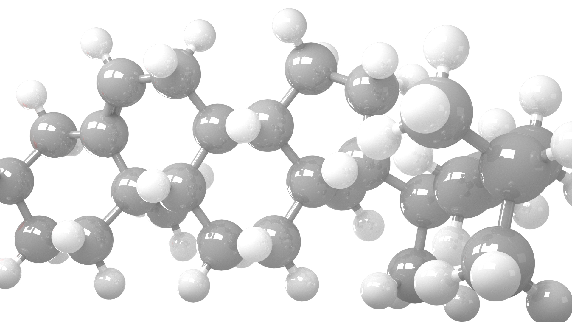 modelo 3d Colesterol - Estructura molecular C27H46O - TurboSquid 1752729