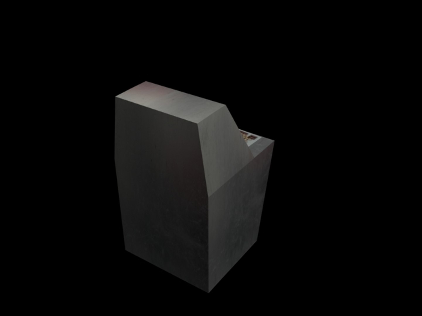 free console computer 3d model