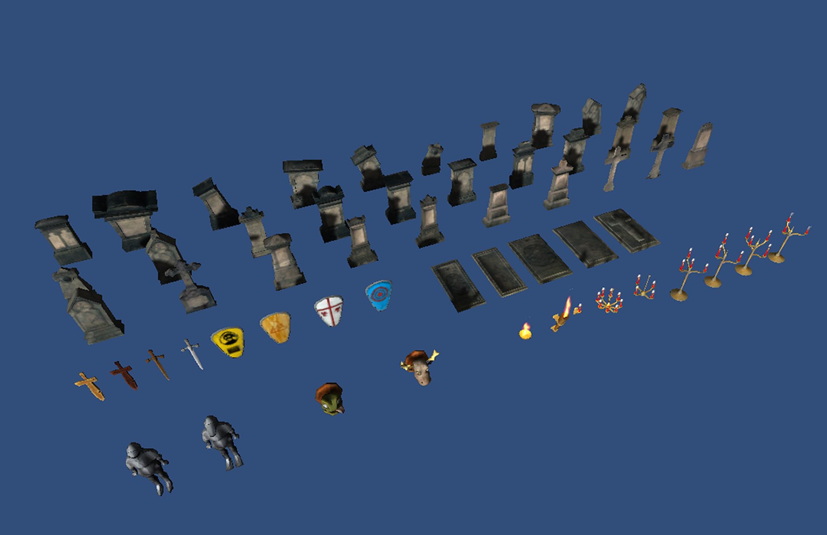 3D creepy cartoon props - TurboSquid 1628705