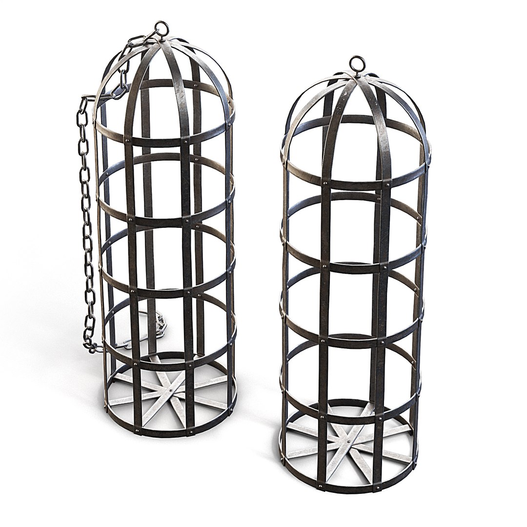 3D Round Cage Model - TurboSquid 2291880