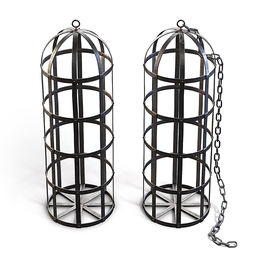 3D Round Cage Model - TurboSquid 2291880