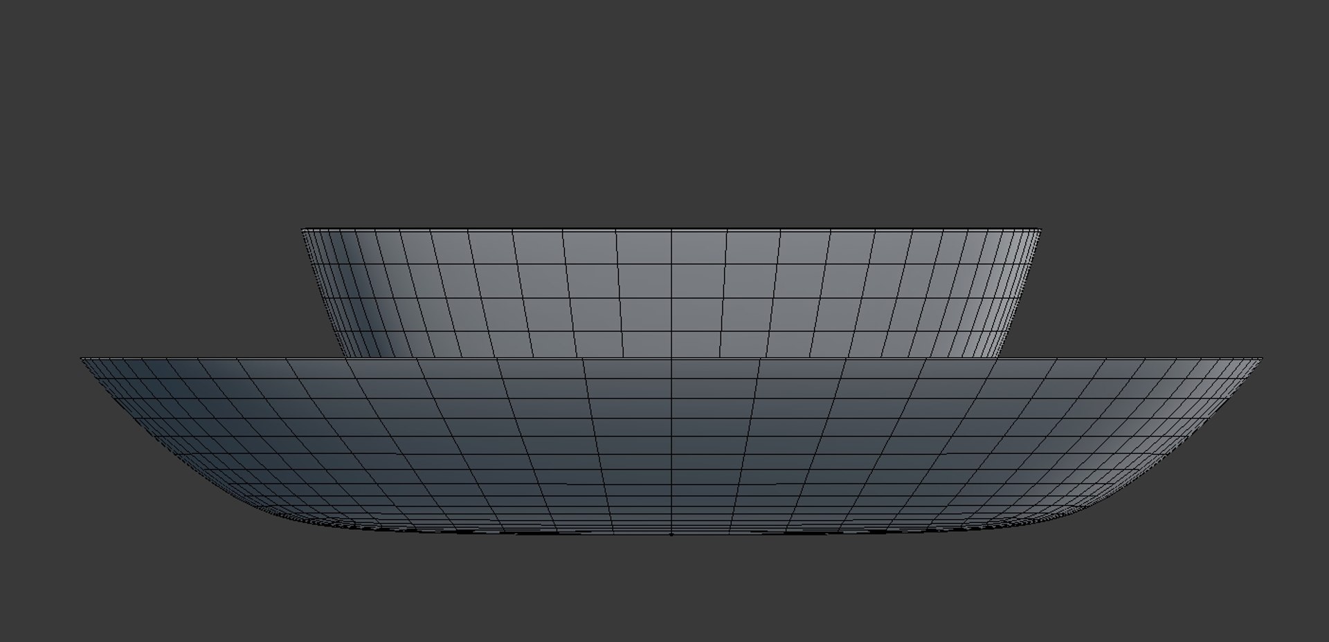 3d Model Square Plate Set