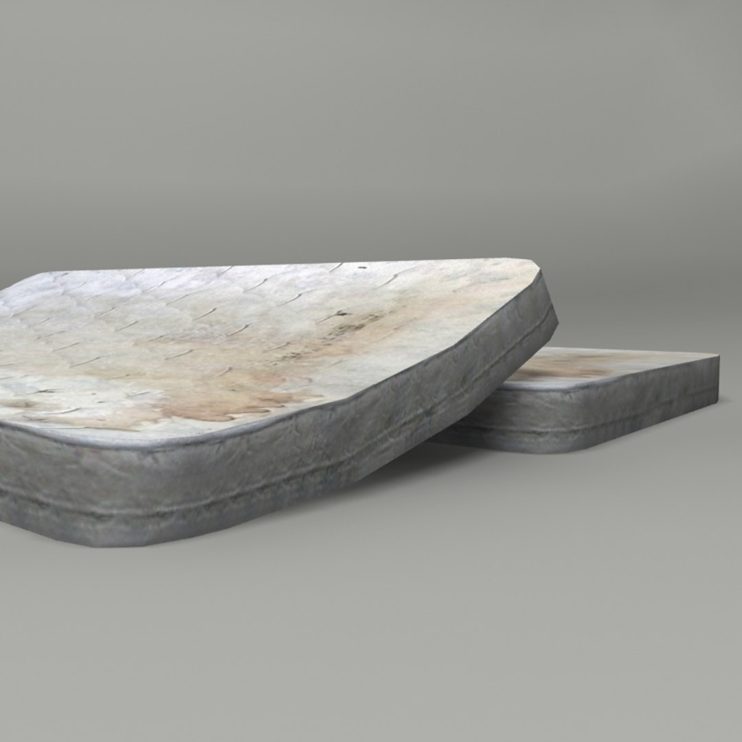 3D Model Old Mattress - TurboSquid 1233298