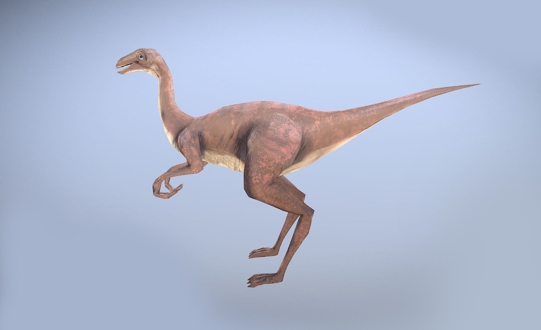3D model thai dinosaur kinnareemimus - TurboSquid 1341966