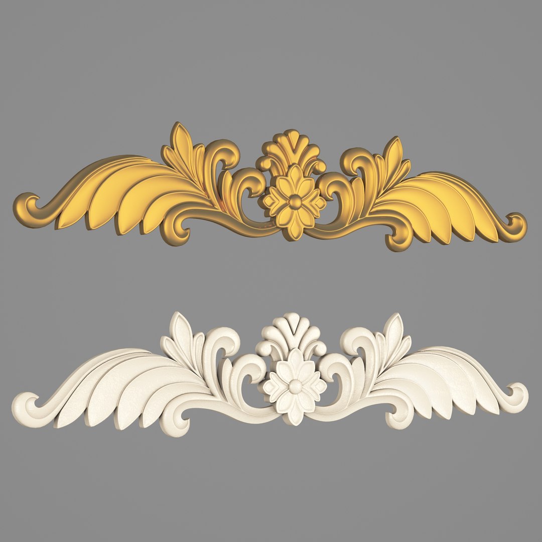 3D Classic Carved 008 Model - TurboSquid 2011572