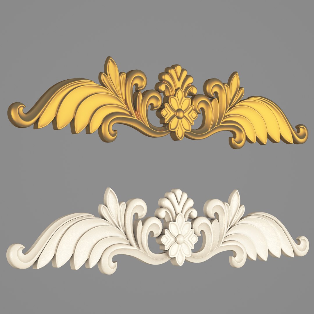 3D Classic Carved 008 Model - TurboSquid 2011572