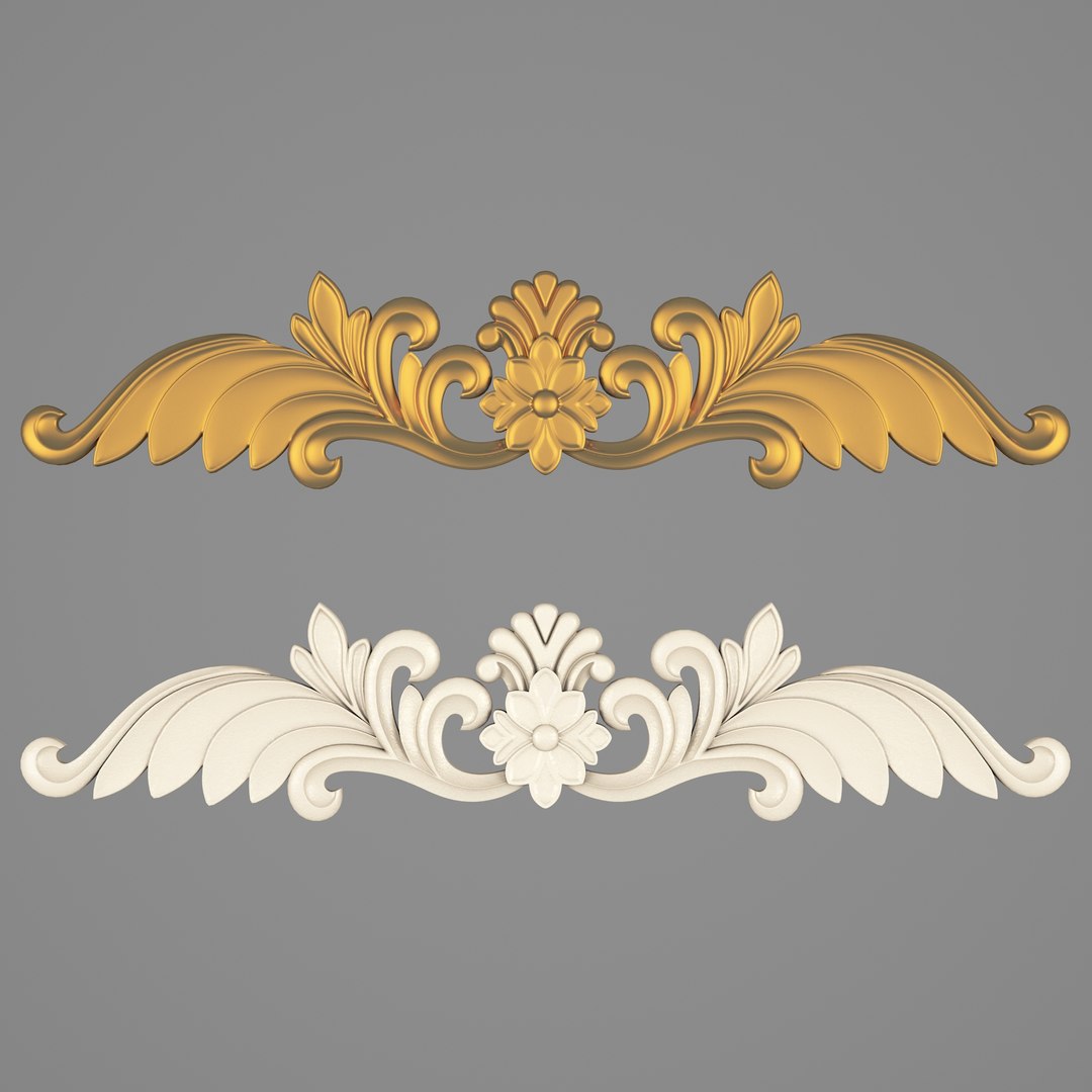 3D Classic Carved 008 Model - TurboSquid 2011572