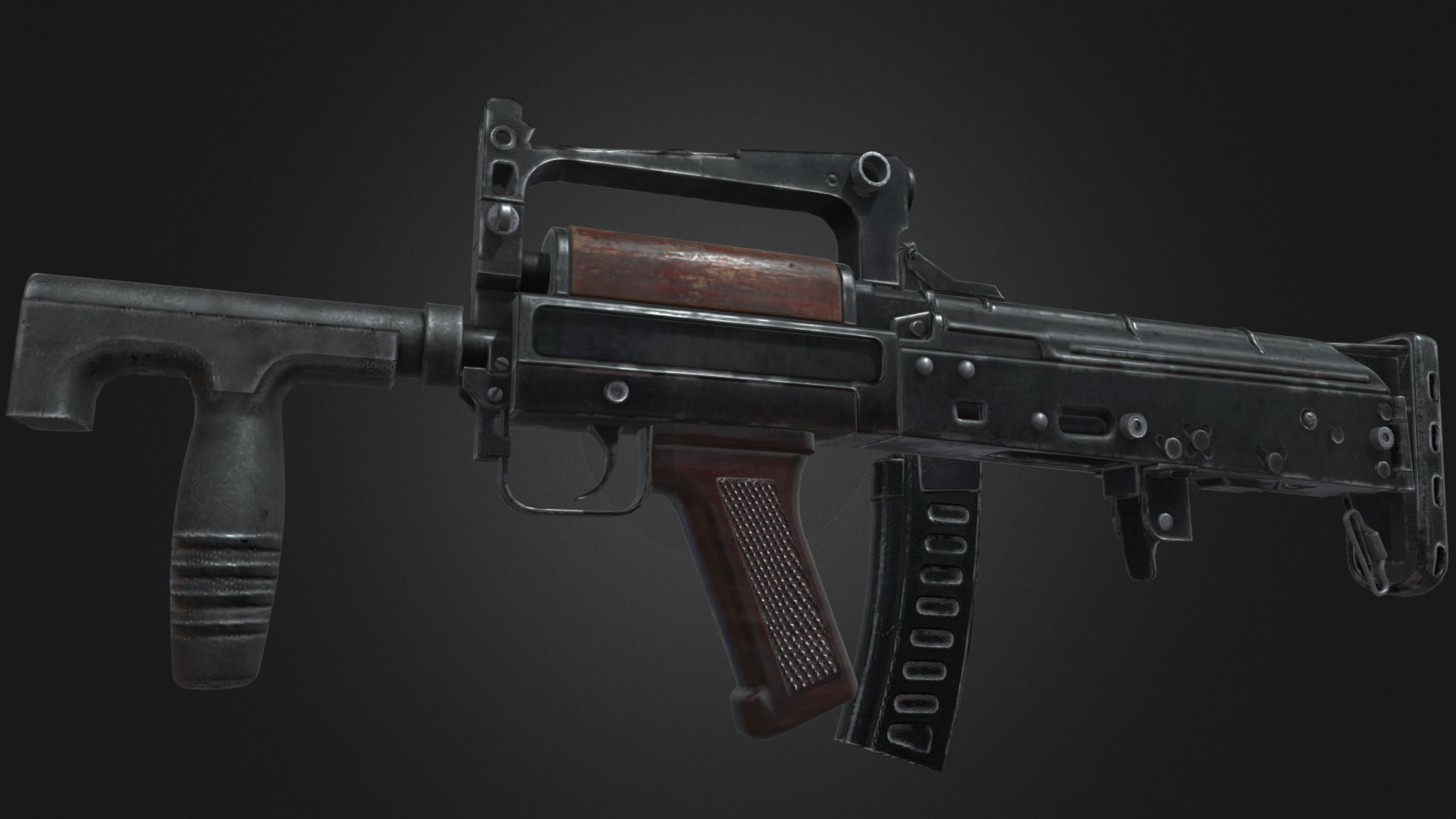 3D Groza AAA Game Ready PBR Low-poly 3D Model - TurboSquid 2004425