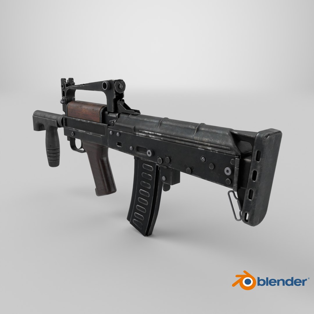 3D Groza AAA Game Ready PBR Low-poly 3D Model - TurboSquid 2004425
