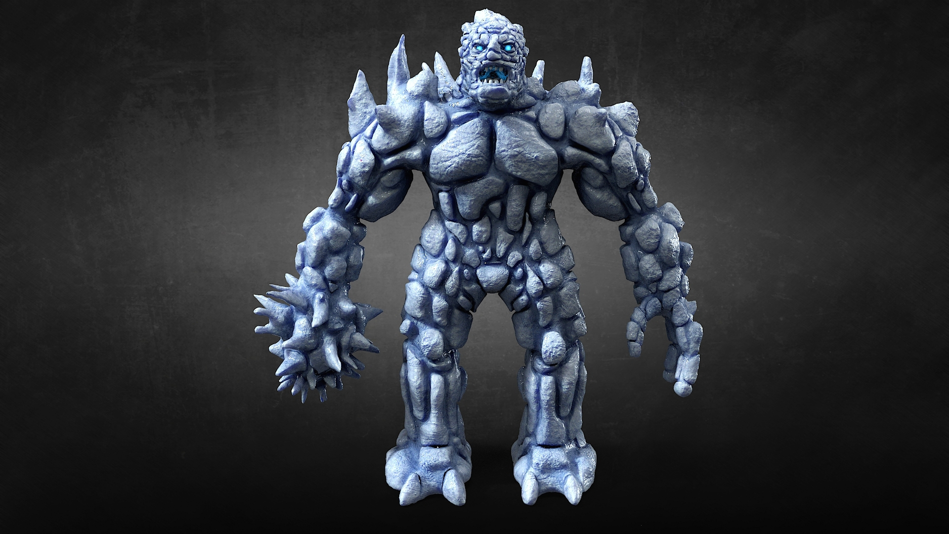 3D Model Ice Elemental Golem - TurboSquid 2073127