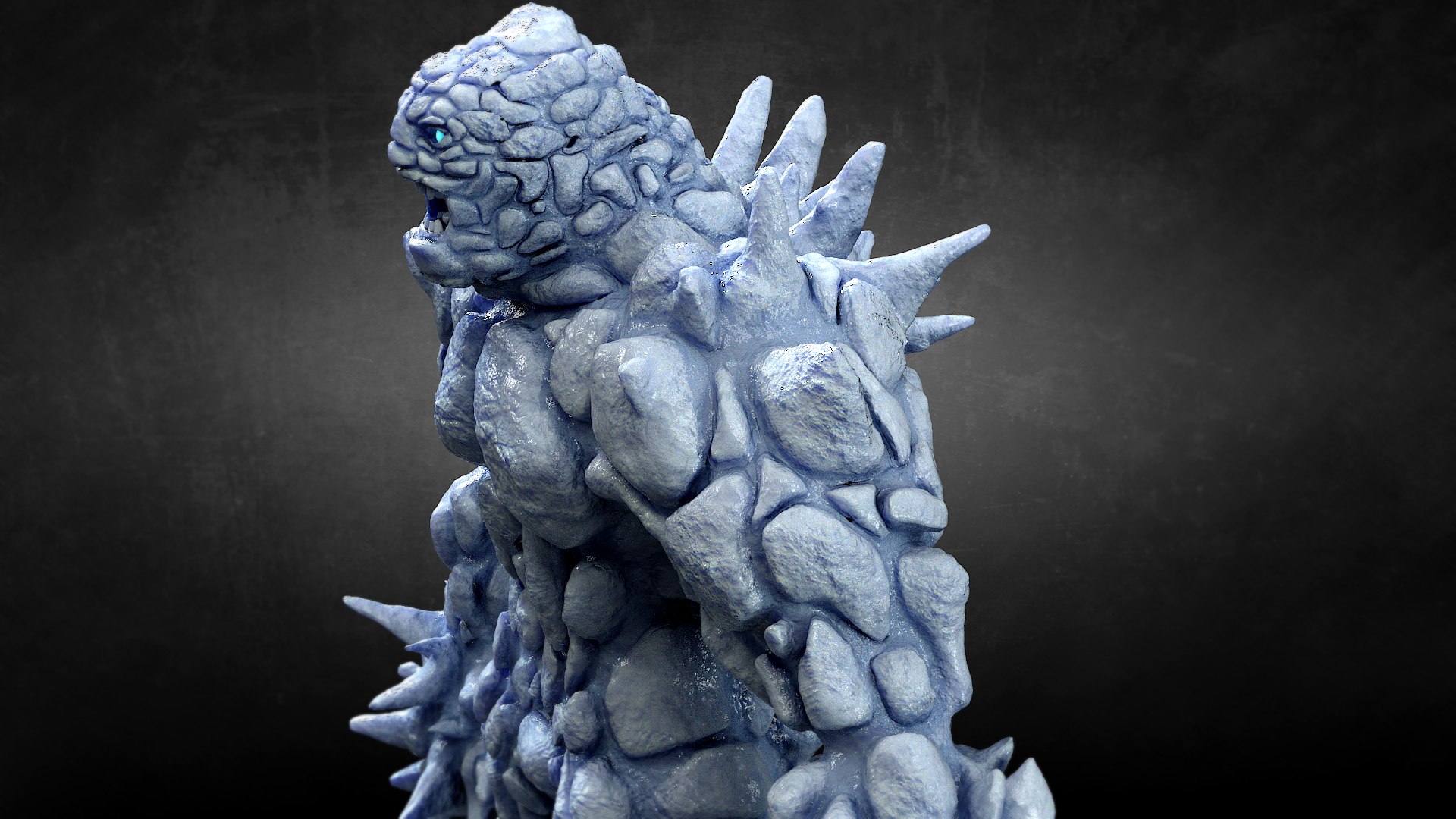 3D Model Ice Elemental Golem - TurboSquid 2073127