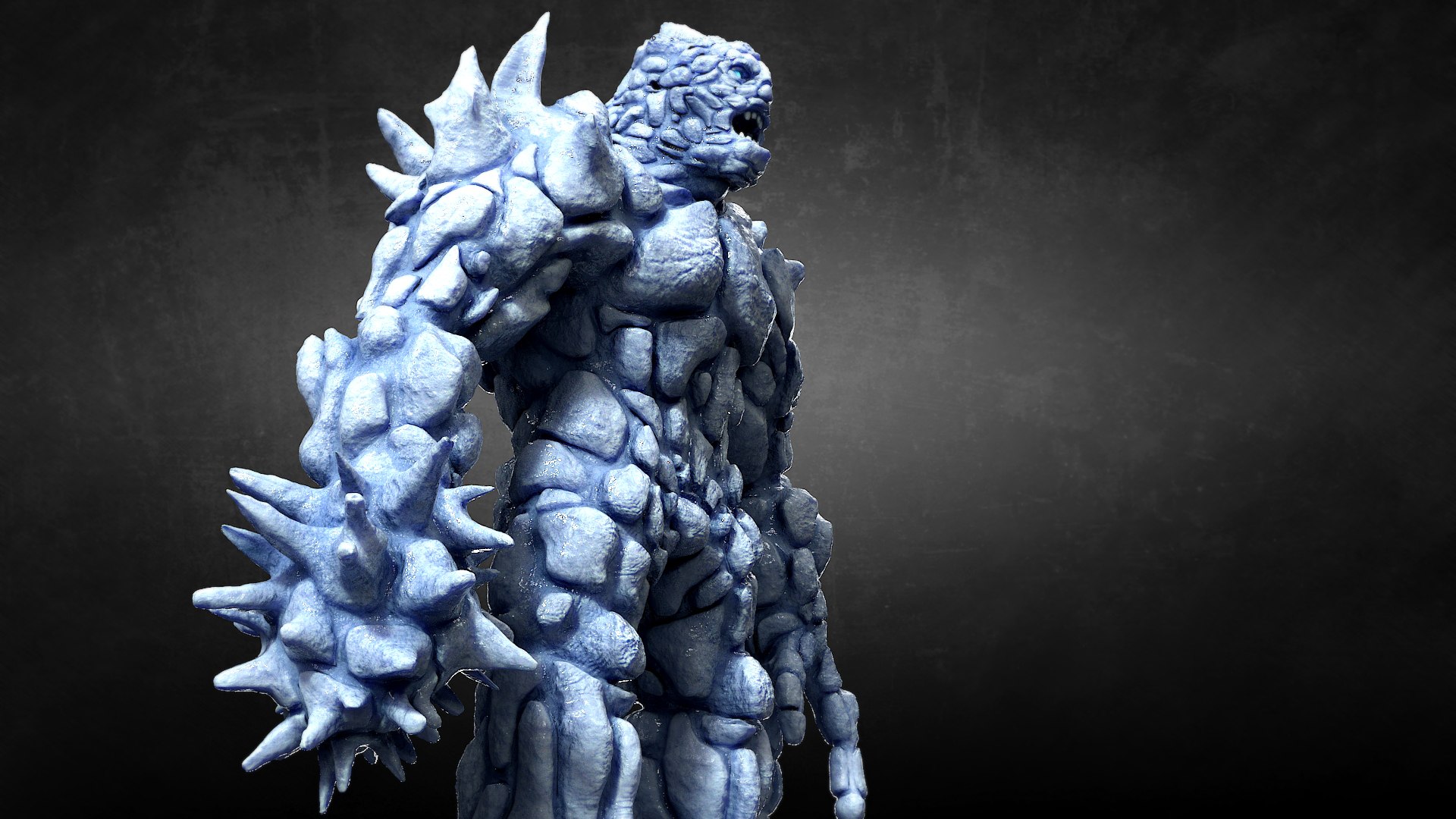 3D Model Ice Elemental Golem - TurboSquid 2073127