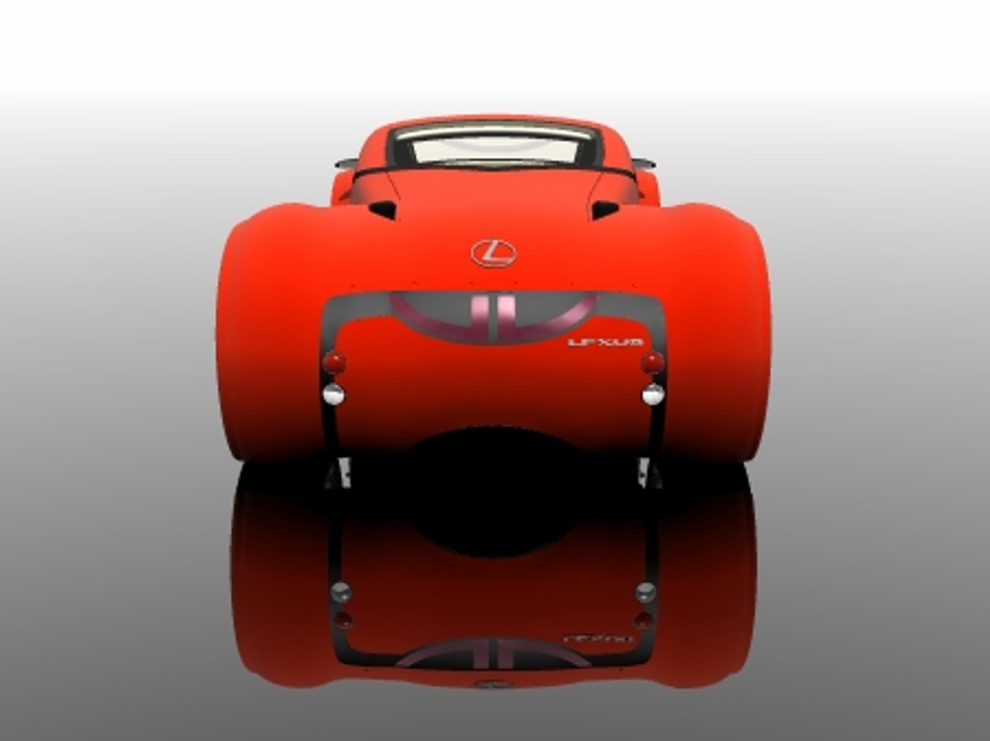 Lexus Cs 2054 Concept 3d Model