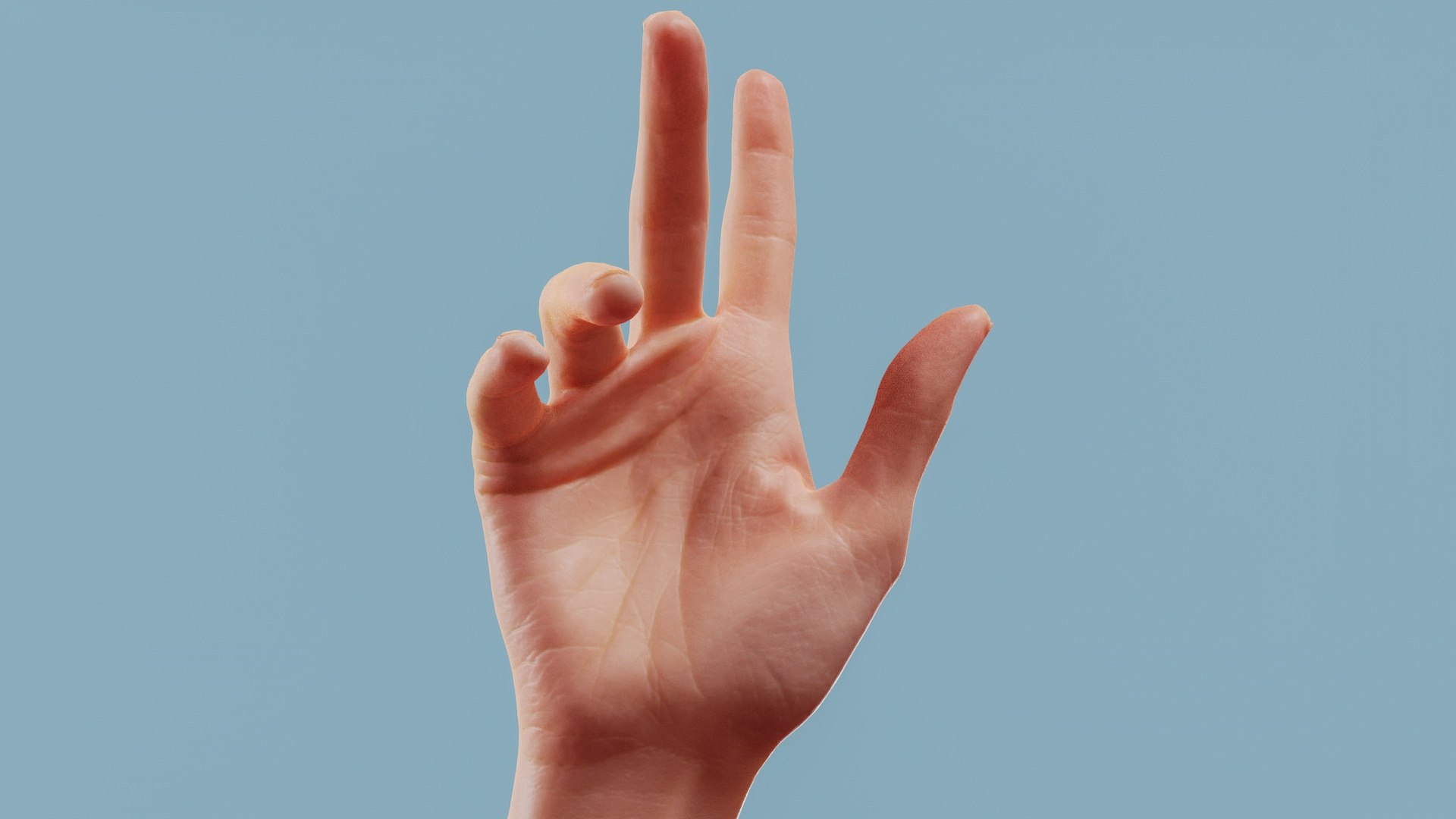 22 Female Single Hands Poses Model - TurboSquid 2200487