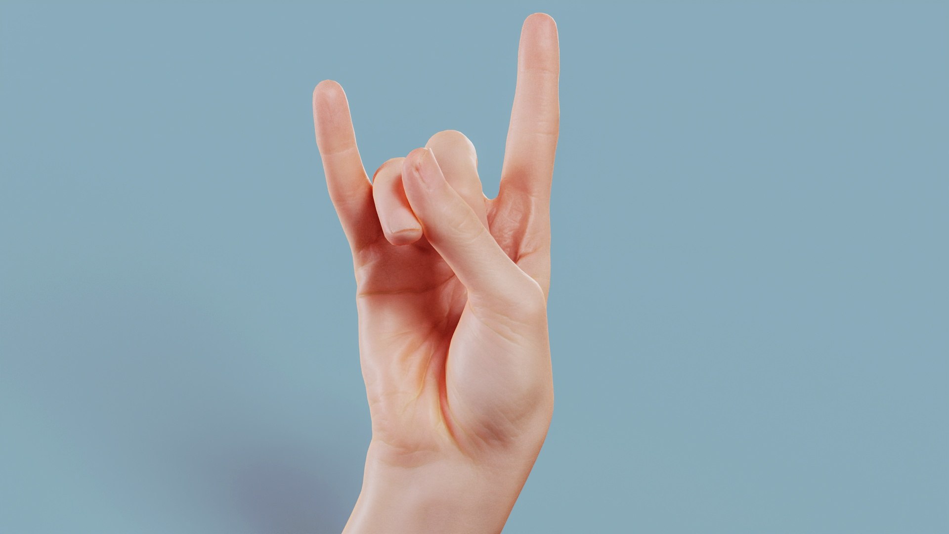 22 Female Single Hands Poses Model - TurboSquid 2200487