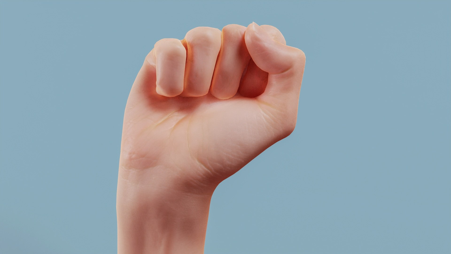 22 Female Single Hands Poses Model - TurboSquid 2200487